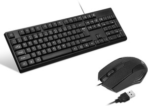 Enter Easy Click Wired Keyboard + Cursor Wired Mouse Combo Set Price in ...