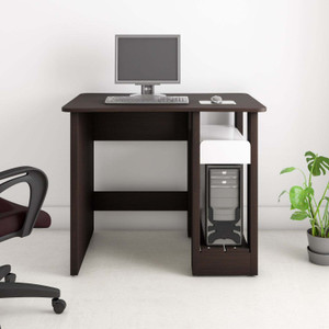 Nilkamal Parson Computer Table | Spacious Tabletop|Dedicated CPU Shelf ...