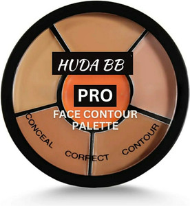 HUDA. BB Contour Color Corrector Concealer Palette with Waterproof ...