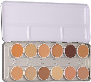 MR. HUDA Pro Ultra HD Base 12 in 1 Concealer Palette for Face Makeup ...