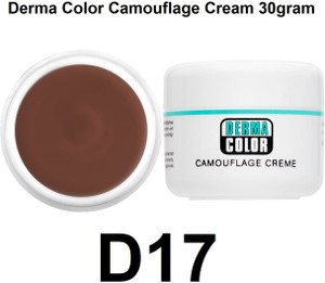 Derma Color Camouflage Cream 30g - D17 Concealer - Price in India, Buy ...