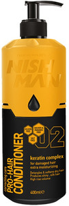 Nishman Pro-Hair Conditioner keratin Complex | Help Damaged & Frizzy ...