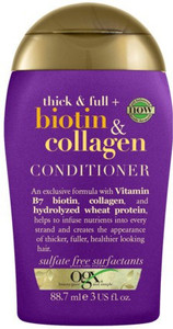 ogx Biotin & Collagen Volumizing Conditioner ,Paraben-Free & Sulfate ...
