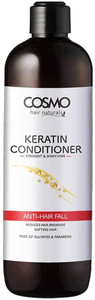 COSMO Hair Naturals Keratin Conditioner | Straight & Shiny Hair | Anti ...