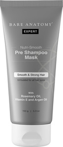 BARE ANATOMY Pre-Shampoo Mask with Rosemary | Mask for Hair Smoothness ...