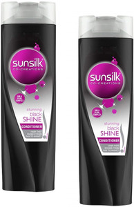 SUNSILK Black Shine Conditioner 180ML - Price in India, Buy SUNSILK ...