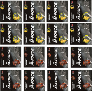 M-Force Condom For Men | Banana + Chocolate Flavored | Combo Pack ...