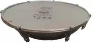 BAKHE HUB 100% Steel Tasha Dhol Drum Set With Belt And Stick (12 inch ...