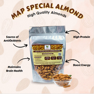 KASHMIR DELIGHT MAP SPECIAL KASHMIRI 100% VEGAN NATURAL ORGANIC BADAM ...