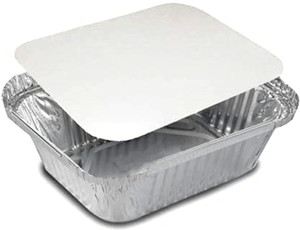 CLAM SHELL Aluminium Grocery Container - 660 ml Price in India - Buy ...