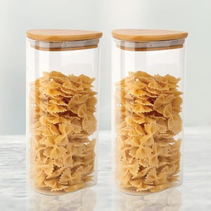 Femora Glass Grocery Container - 1200 ml Price in India - Buy Femora ...