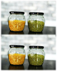 THE HIMALAYA CRAFT Glass Grocery Container - 500 ml Price in India ...