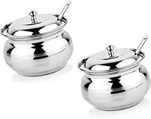 SHRI KRISHNA TRADERS Stainless Steel Utility Container - 250 ml Price ...