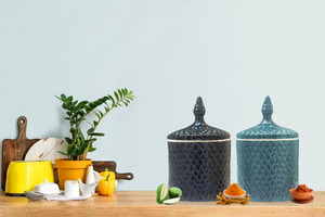 kaolinite Ceramic Utility Container - 2000 ml Price in India - Buy ...