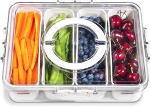 Etailista Plastic Fridge Container - 3300 ml Price in India - Buy ...