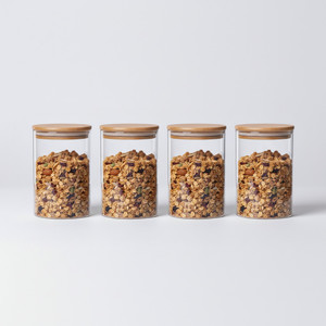 Ginoya Brothers Glass Grocery Container - 520 ml Price in India - Buy ...