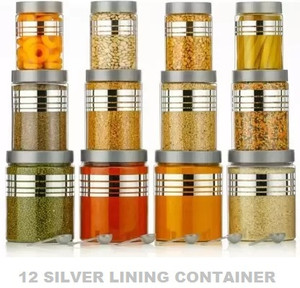 Neki Plastic Grocery Container - 1200 ml, 650 ml, 350 ml Price in India ...