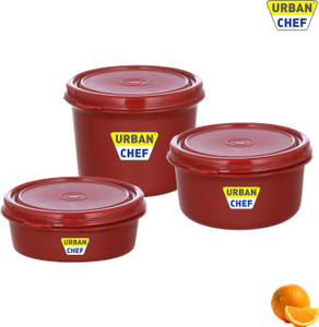Urban Chef Stainless Steel Utility Container - 600 ml, 450 ml, 290 ml ...