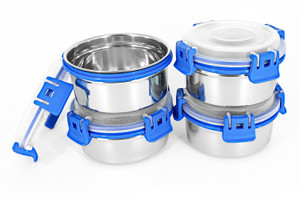 Zaib Stainless Steel Fridge Container - 300 ml Price in India - Buy ...