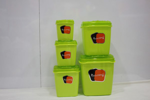 Saket Sparsh Plastic Grocery Container - 5000 ml, 3000 ml, 2000 ml ...