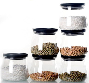 Black Feather Plastic Fridge Container - 900 ml Price in India - Buy ...