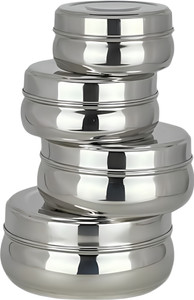 Kitchen Zest Stainless Steel Fridge Container - 750 ml, 500 ml, 350 ml ...