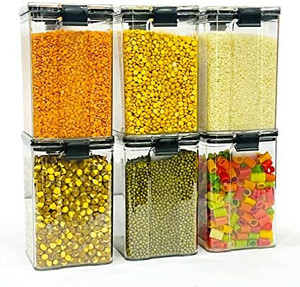 Miral Enterprises Plastic Grocery Container - 1100 ml Price in India ...