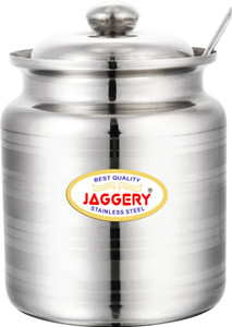 JAGGERY Steel Grocery Container - 600 ml Price in India - Buy JAGGERY ...