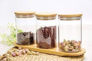 Coozico Glass Grocery Container - 220 ml Price in India - Buy Coozico ...