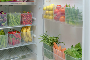 AK10ZONE Plastic Fridge Container - 1200 ml Price in India - Buy ...
