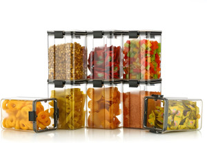 Bloom Kitchen Plastic Grocery Container - 1200 ml Price in India - Buy ...