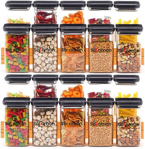 Solomon Plastic Grocery Container - 1100 ml Price in India - Buy ...