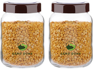 Sand Dune Glass Grocery Container - 750 ml Price in India - Buy Sand ...