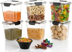 Crackle Plastic Grocery Container - 540 ml Price in India - Buy Crackle ...