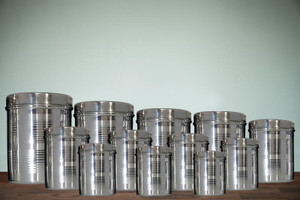 RMN Steel Grocery Container - 5000 ml, 4000 ml, 3500 ml, 3000 ml, 2000 ...