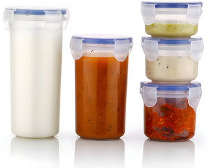 Meteor Plastic, Polypropylene Pickle Jar - 110 ml, 160 ml, 210 ml, 400 ...