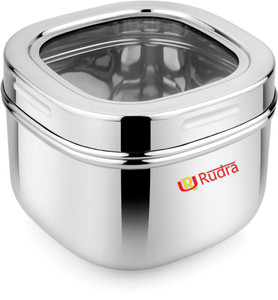 Rudra SS Stainless Steel Utility Container - 940 ml Price in India ...