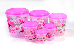 VEERY Plastic Grocery Container - 750 ml, 1500 ml, 2500 ml, 6000 ml ...