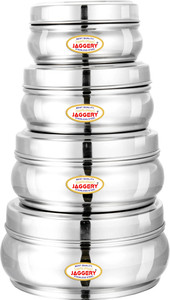 JAGGERY Steel Grocery Container - 300 ml, 410 ml, 650 ml, 900 ml Price ...
