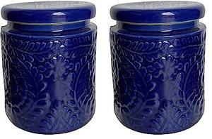 The Decor Lane Ceramic Utility Container - 1000 ml Price in India - Buy ...