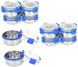 Zaib Stainless Steel Fridge Container - 300 ml Price in India - Buy ...