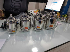 Homewell Stainless Steel Milk Container - 500 ml Price in India - Buy ...