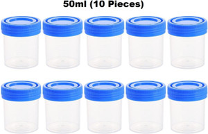 Clear & Sure Plastic Utility Container - 50 ml Price in India - Buy ...