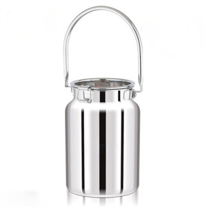 Classic steel Stainless Steel Milk Container - 1 L, 1000 ml Price in ...