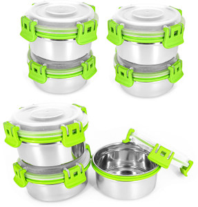 Zaib Stainless Steel Fridge Container - 300 ml Price in India - Buy ...