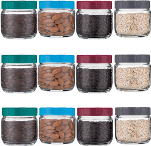 Sand Dune Glass Grocery Container - 370 ml Price in India - Buy Sand ...