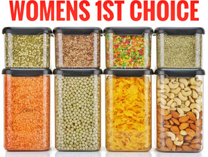 Womens 1st Choice Plastic Grocery Container - 1100 ml, 500 ml Price in ...