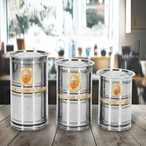 Liolis Steel Grocery Container - 30000 ml, 20000 ml, 15000 ml Price in ...
