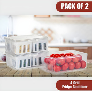 Bloom Kitchen Plastic Fridge Container - 2000 ml Price in India - Buy ...