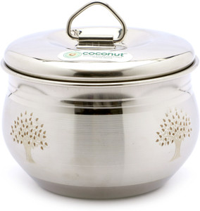 COCONUT Stainless Steel Grocery Container - 900 ml Price in India - Buy ...